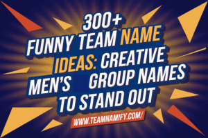 100 Cool Men’s Group Names: Build Bonds With Unique Ideas - Team Namify